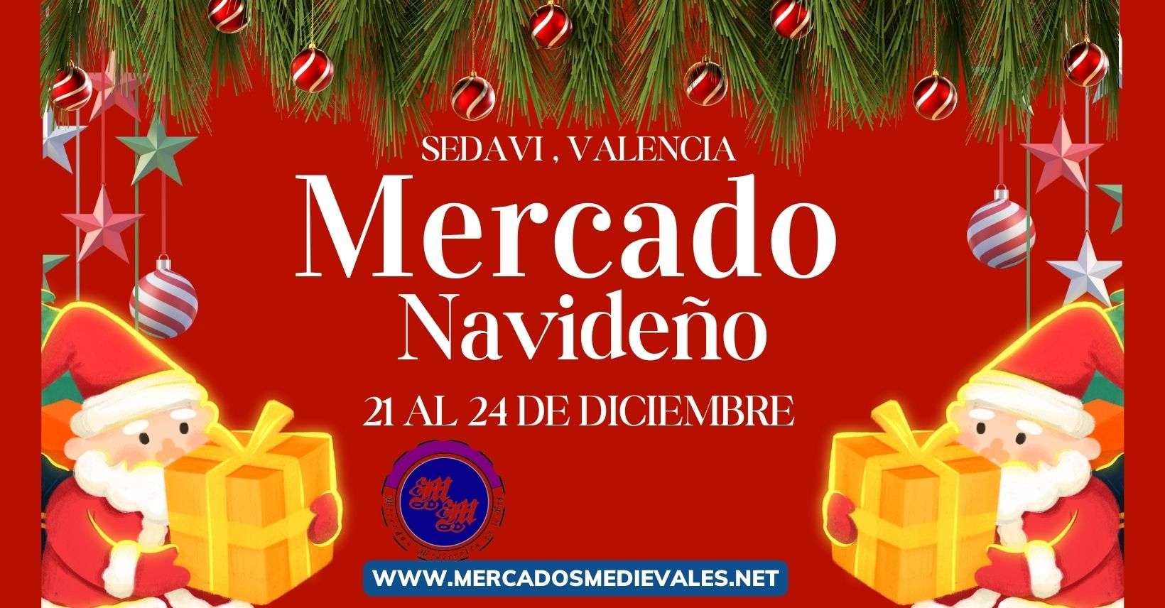 Mercado Navideño En Sedavi ( Valencia ) 2023