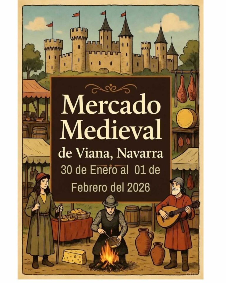 Mercado Medieval de Viana, Navarra 2026 - En La RED